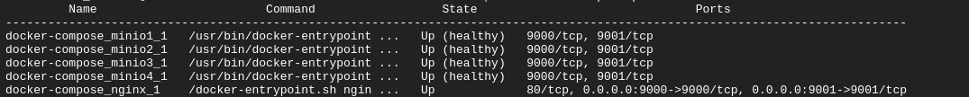 Using Docker Compose To Set Up A Distributed Minio Cluster For Testing
